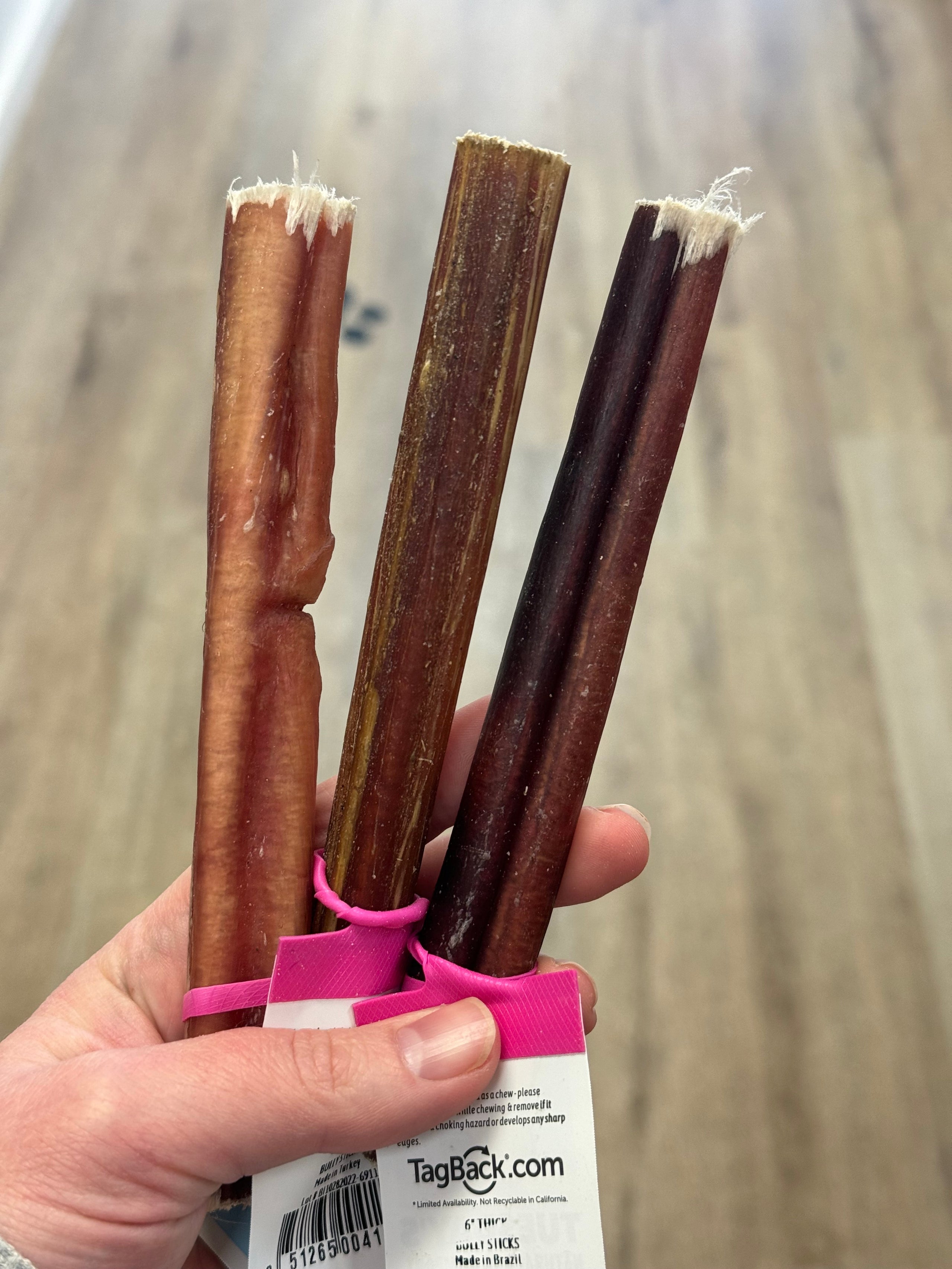 6” Naturally Scented Standard Bully Stick | The NW Dog